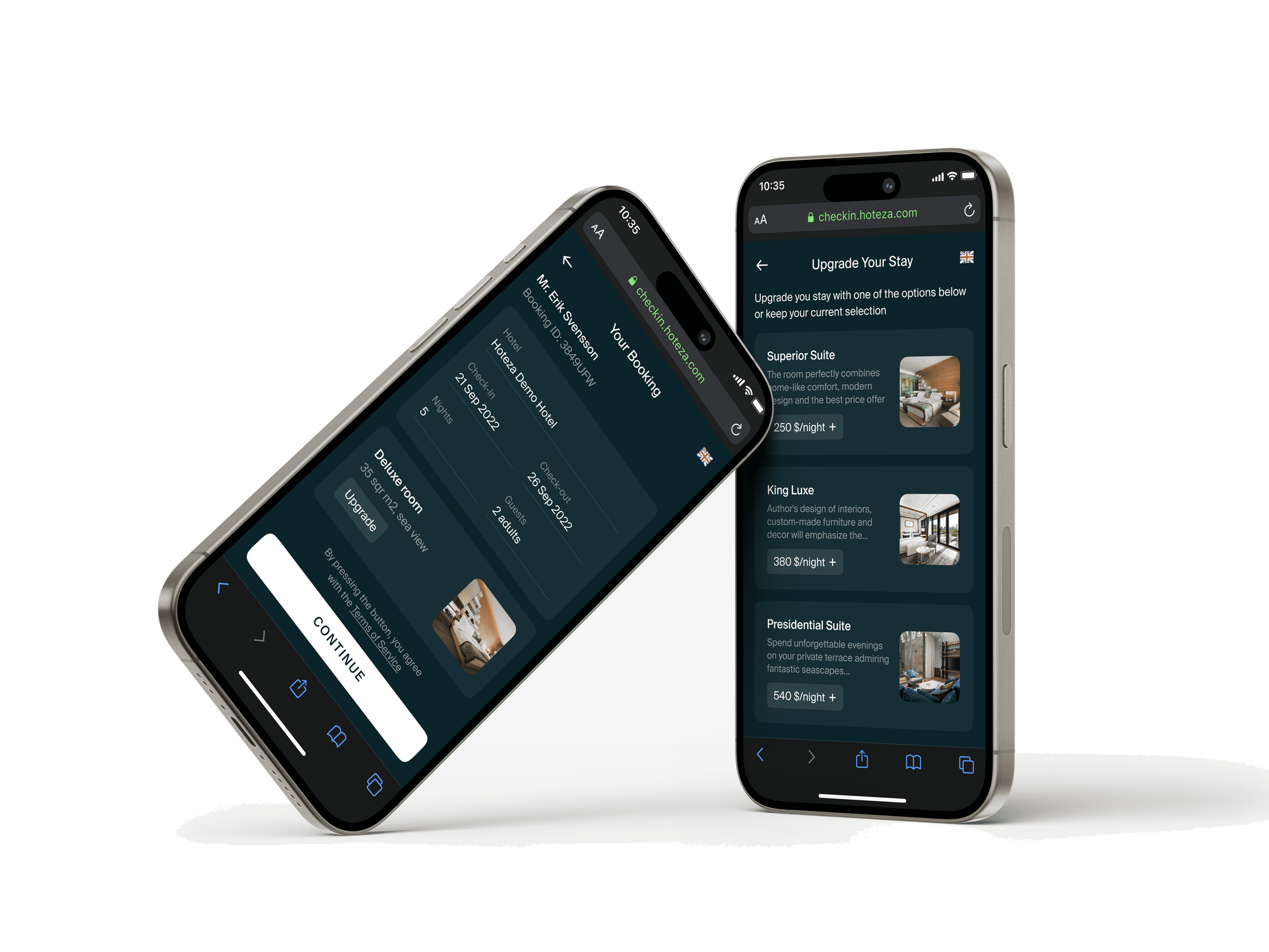 Mobile App - Switching