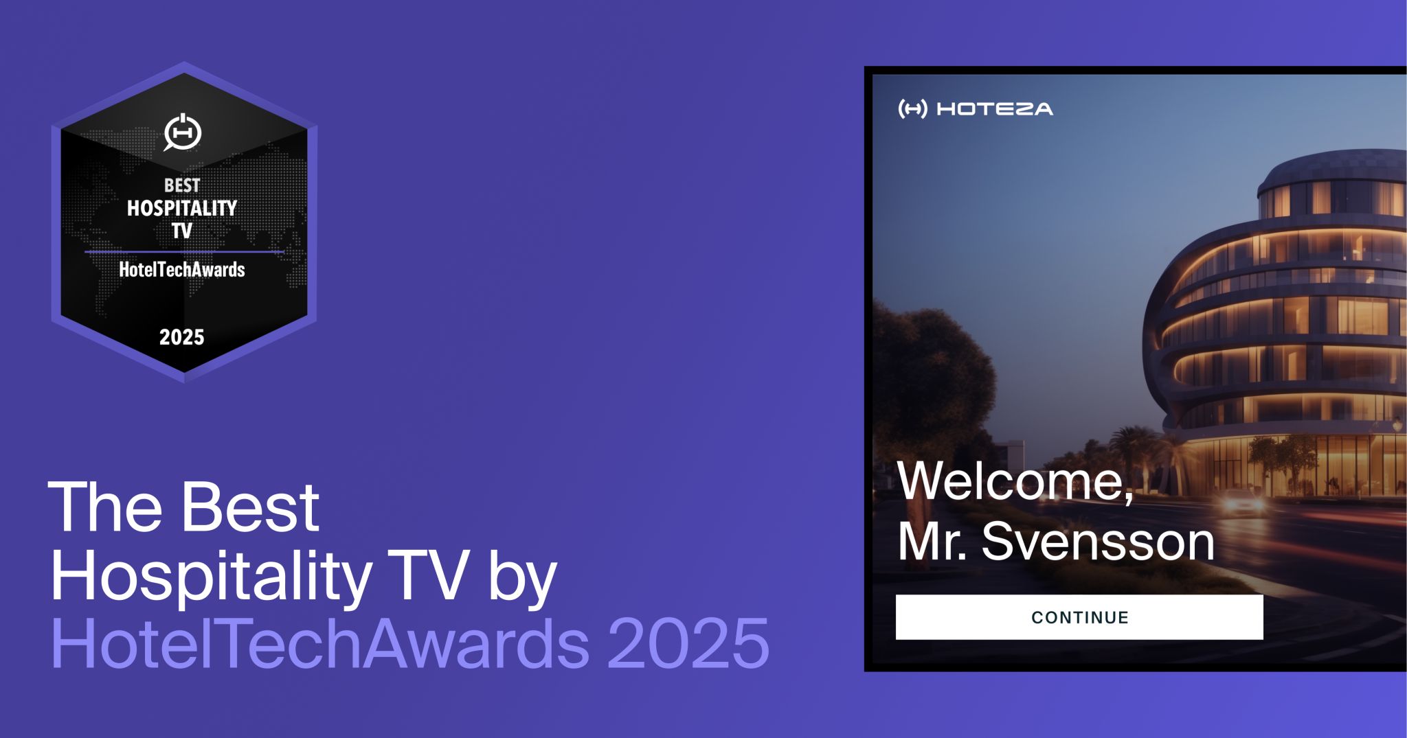 Hoteza TV seleccionada como mejor solución de hospitality TV de 2024 ...